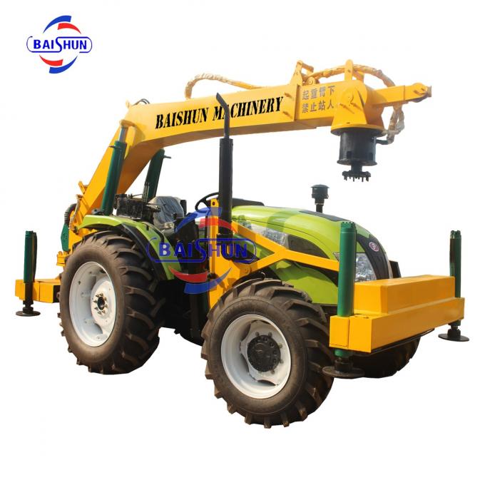 Truck Mounted Crane Pole Auger Piling Rig/Piling Machine