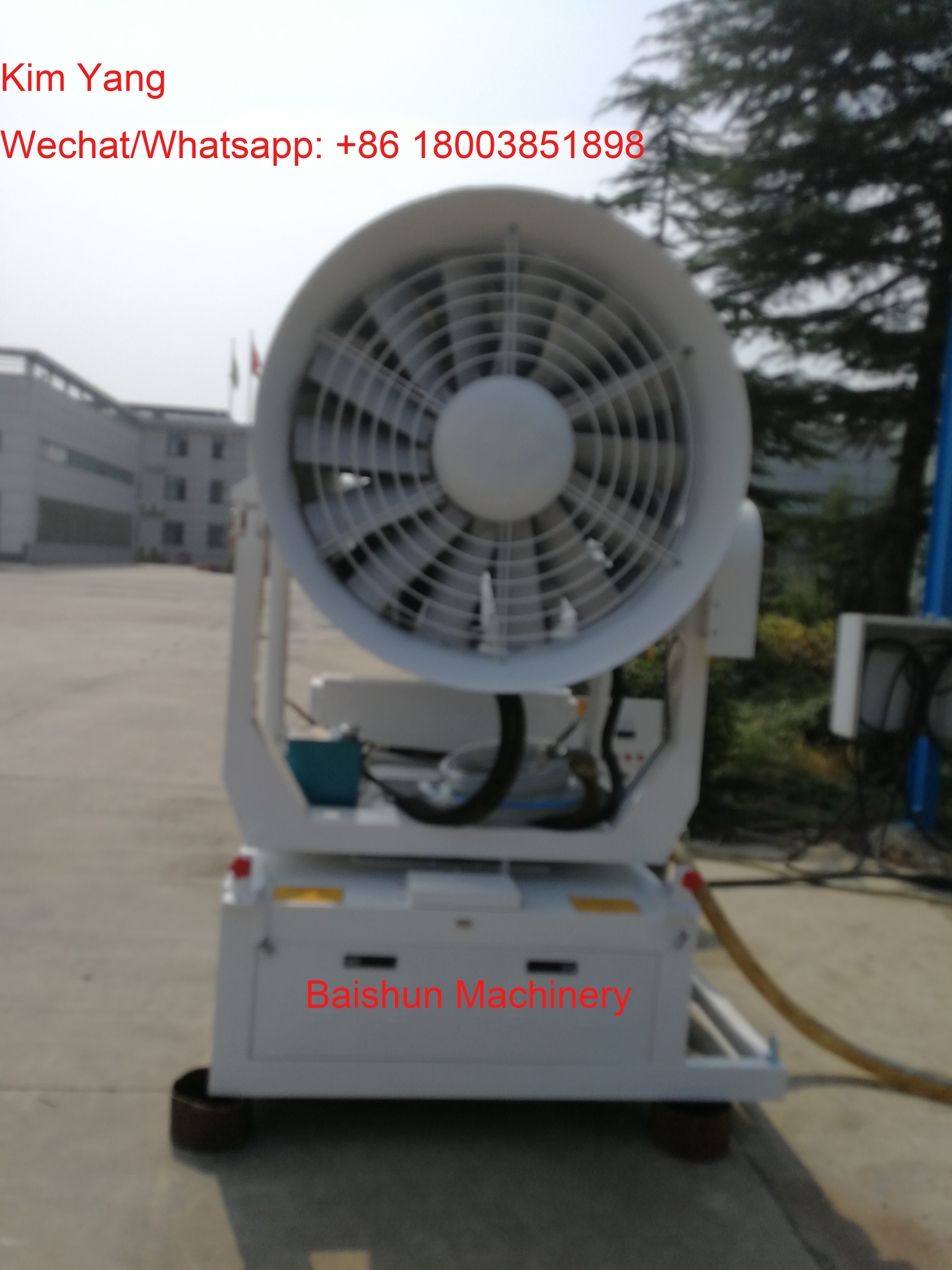 Long Range Agriculture Water Mist Spray Wide Coverage Fog Cannon ...