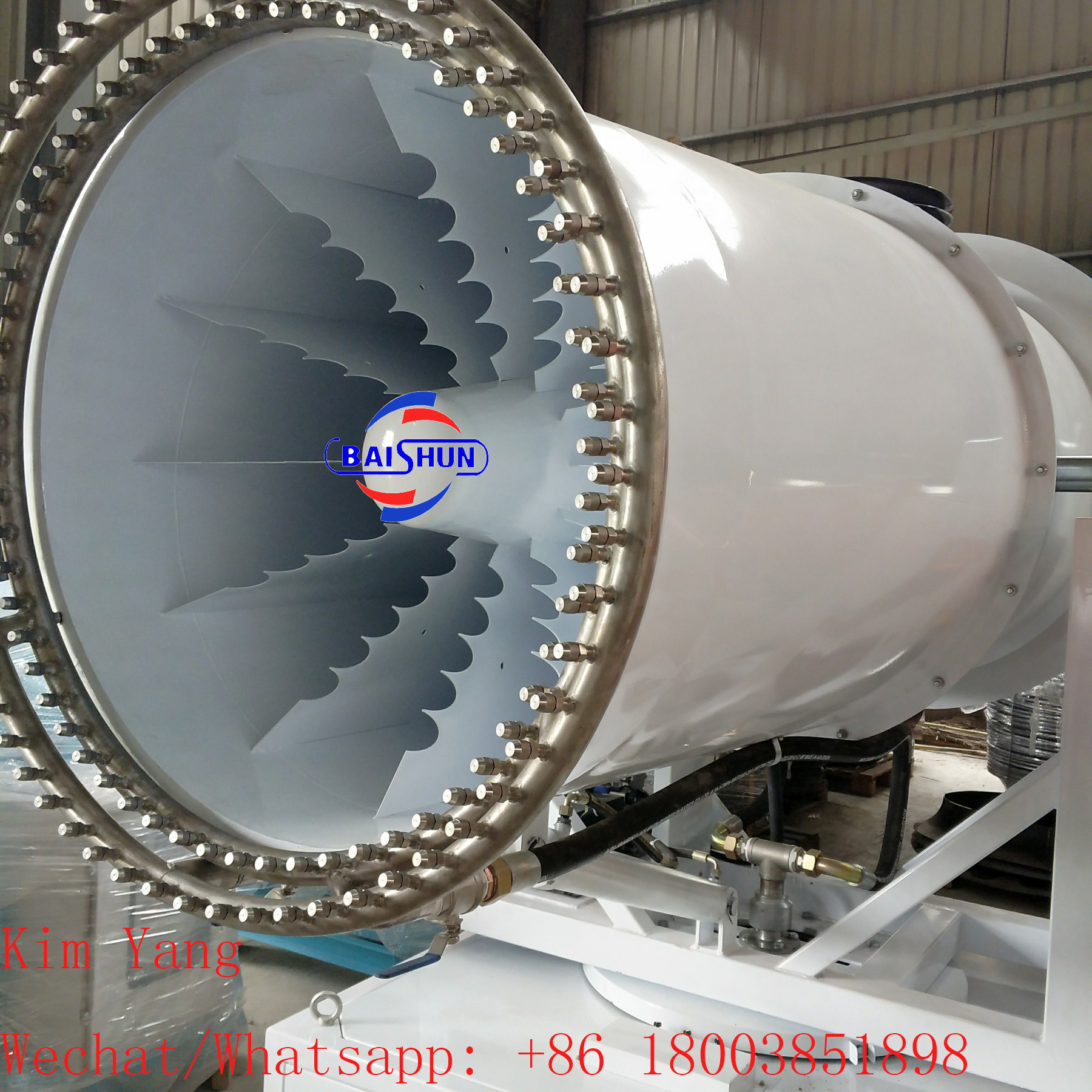 Hot selling 100 meters dust controller dust removal fog cannon for dust ...