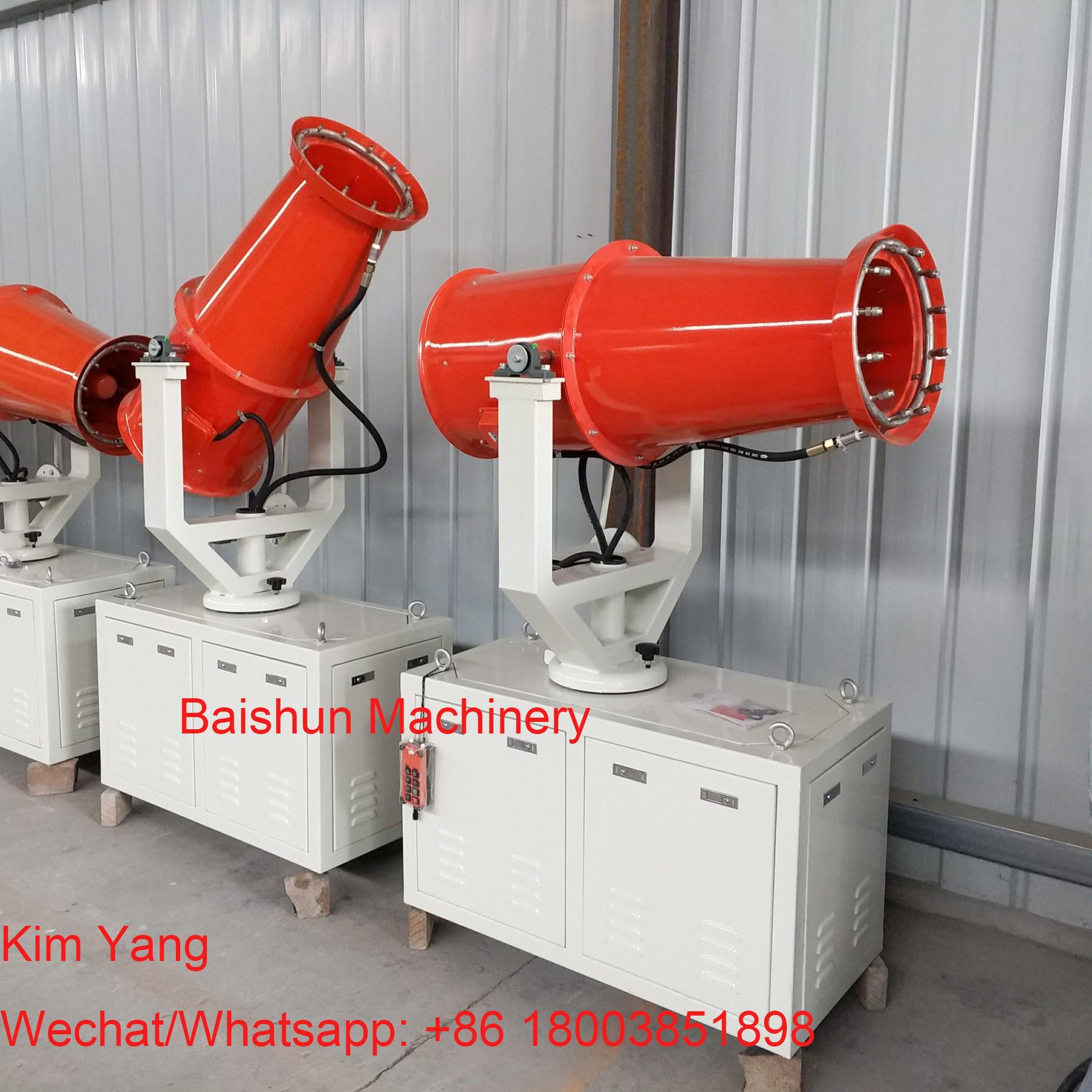 30 meters automatic rotation water spray gun fog cannon sprayer for ...